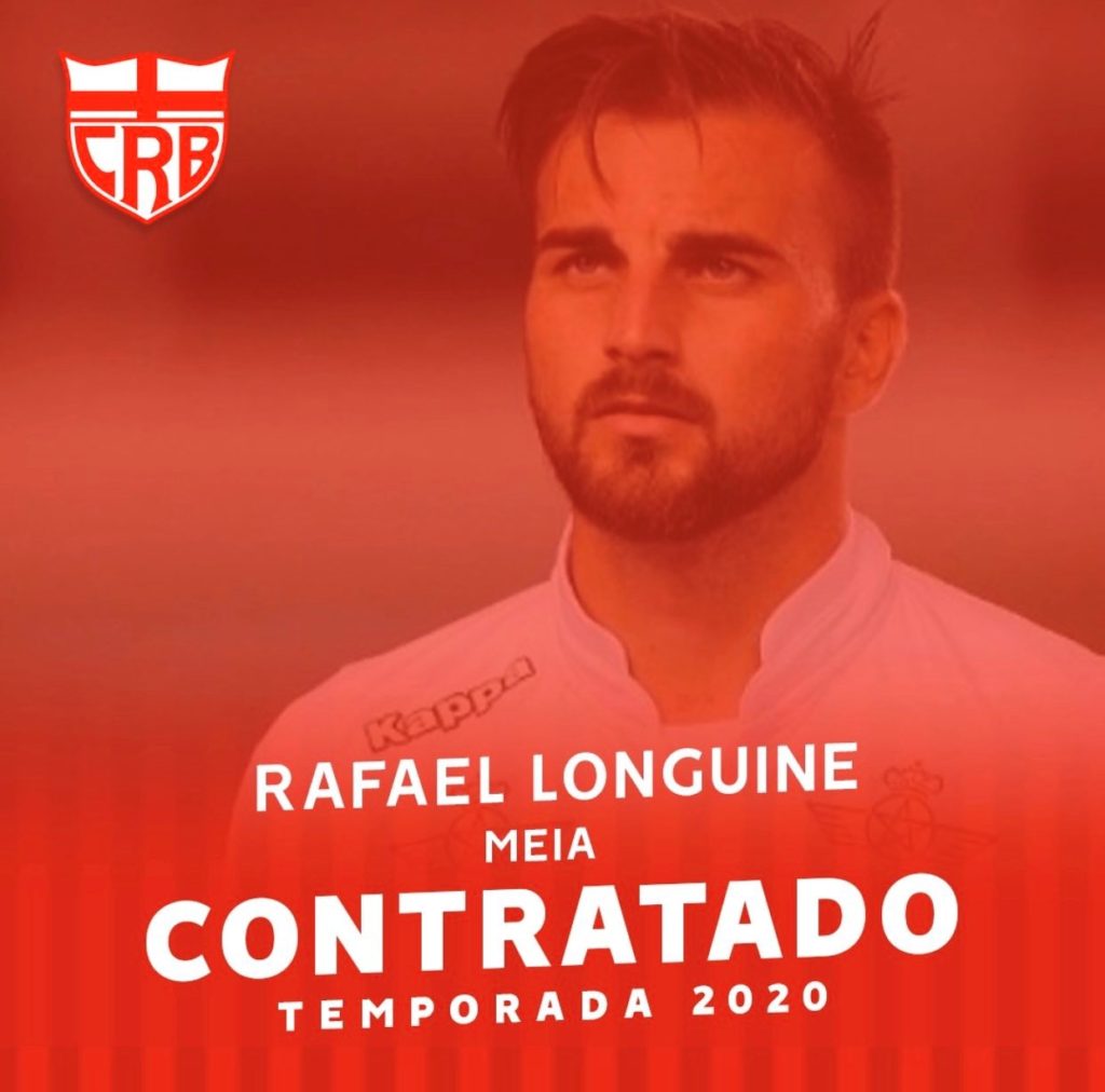 CRB anuncia a contratação do meia Rafael Longuine - Diário do Peixe