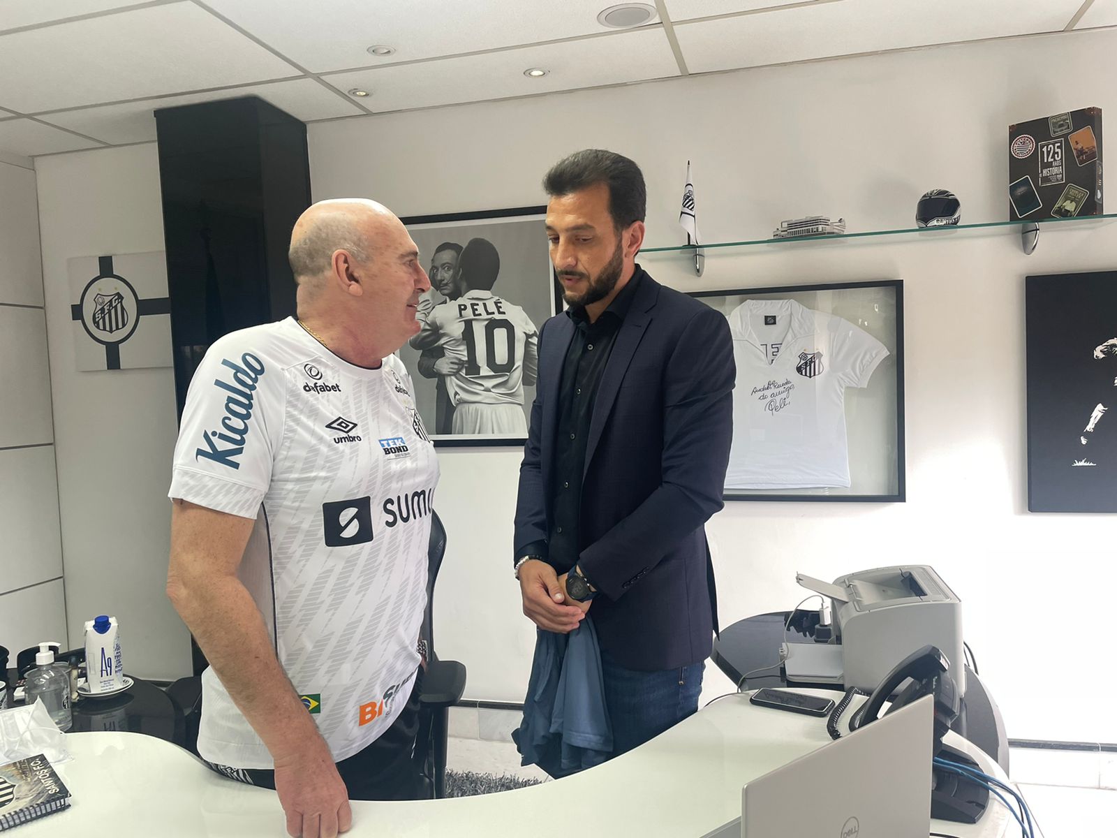 Andres Rueda fala em carta branca para Edu Dracena no Santos