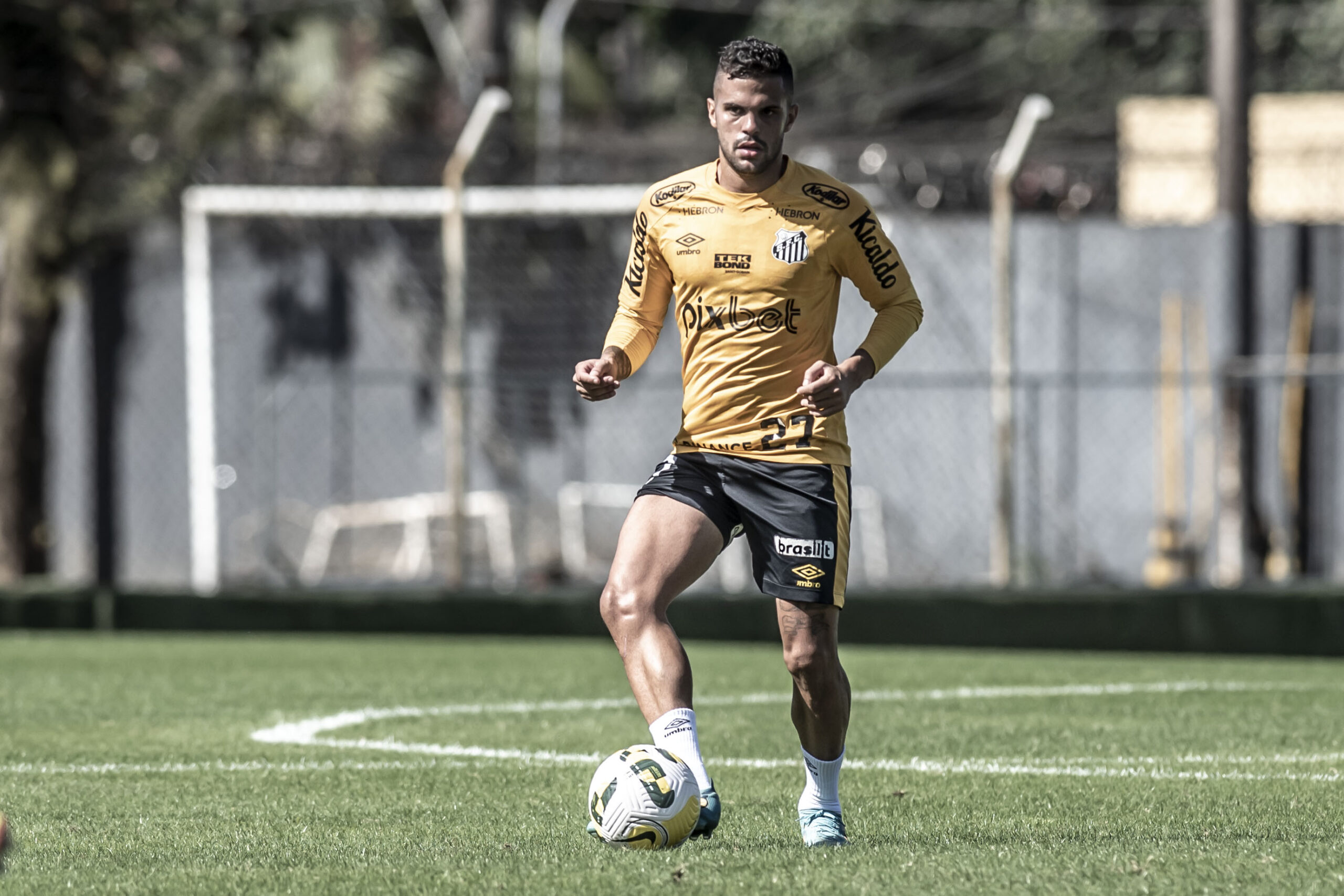 Sem Madson e Nathan, Auro pode voltar a ser titular no Santos