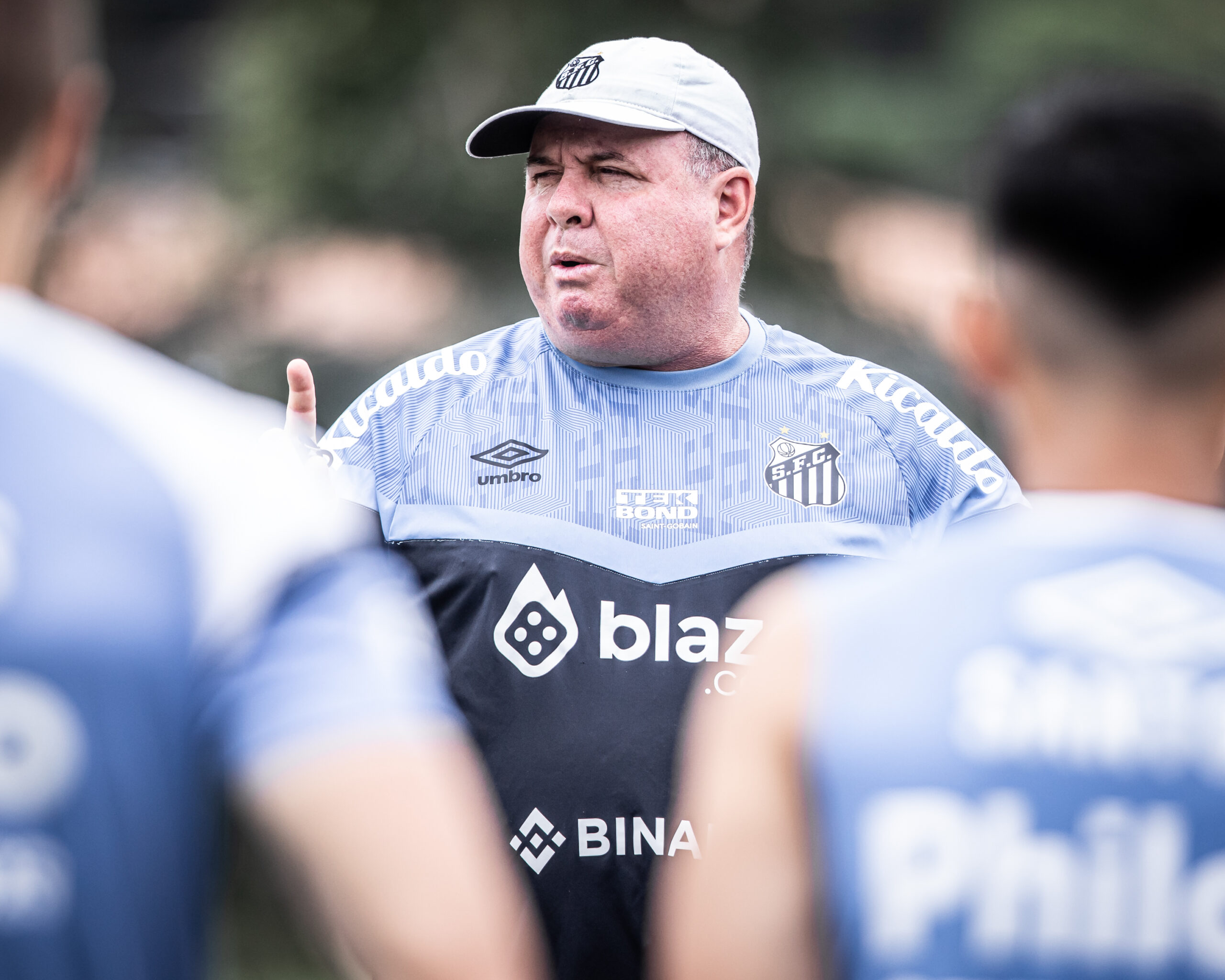 Marcelo Fernandes testa mudanças no Santos para enfrentar Palmeiras ...