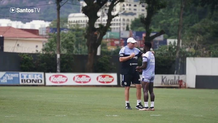 Vídeo Veja Como Foi O Treino Do Santos Na Manhã Desta Sexta No Ct Rei