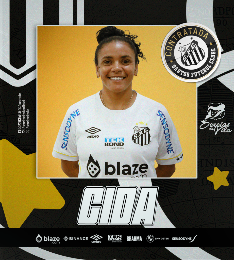Zagueira Cida retorna às Sereias da Vila para temporada 2024 - Diário ...