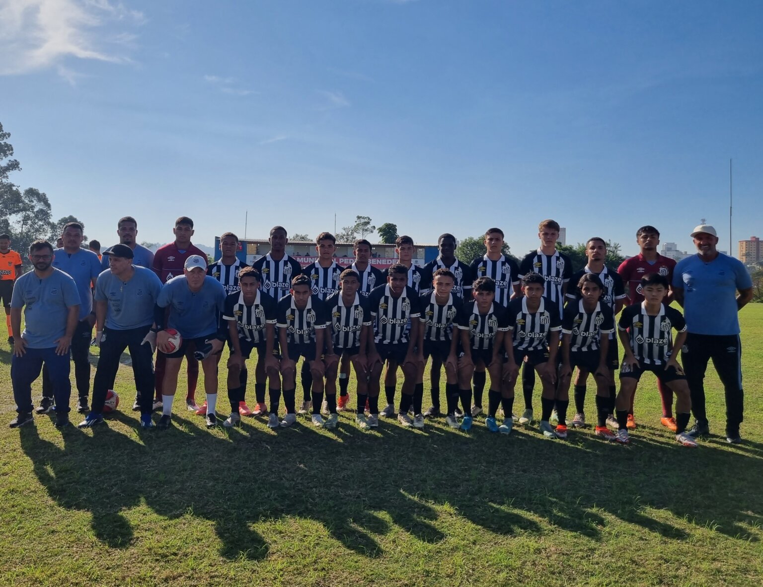 Santos goleia Mauá e segue com 100% de aproveitamento no Paulista Sub ...