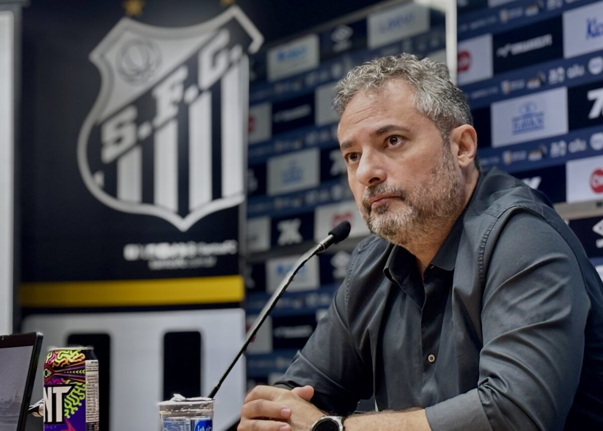 Alexandre Mattos valoriza DNA do Santos e promete base como prioridade ...