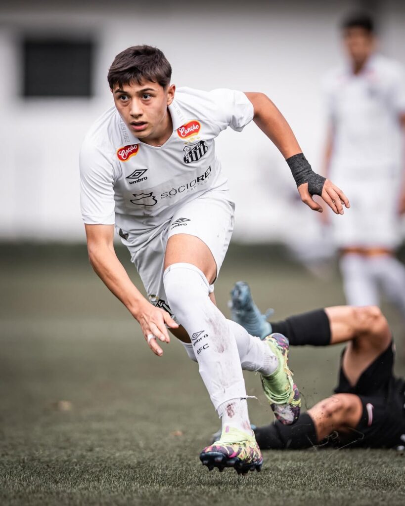 Ignacio comemora gols pelo Santos e projeta sequência no Paulista Sub-15 - Diário do Peixe