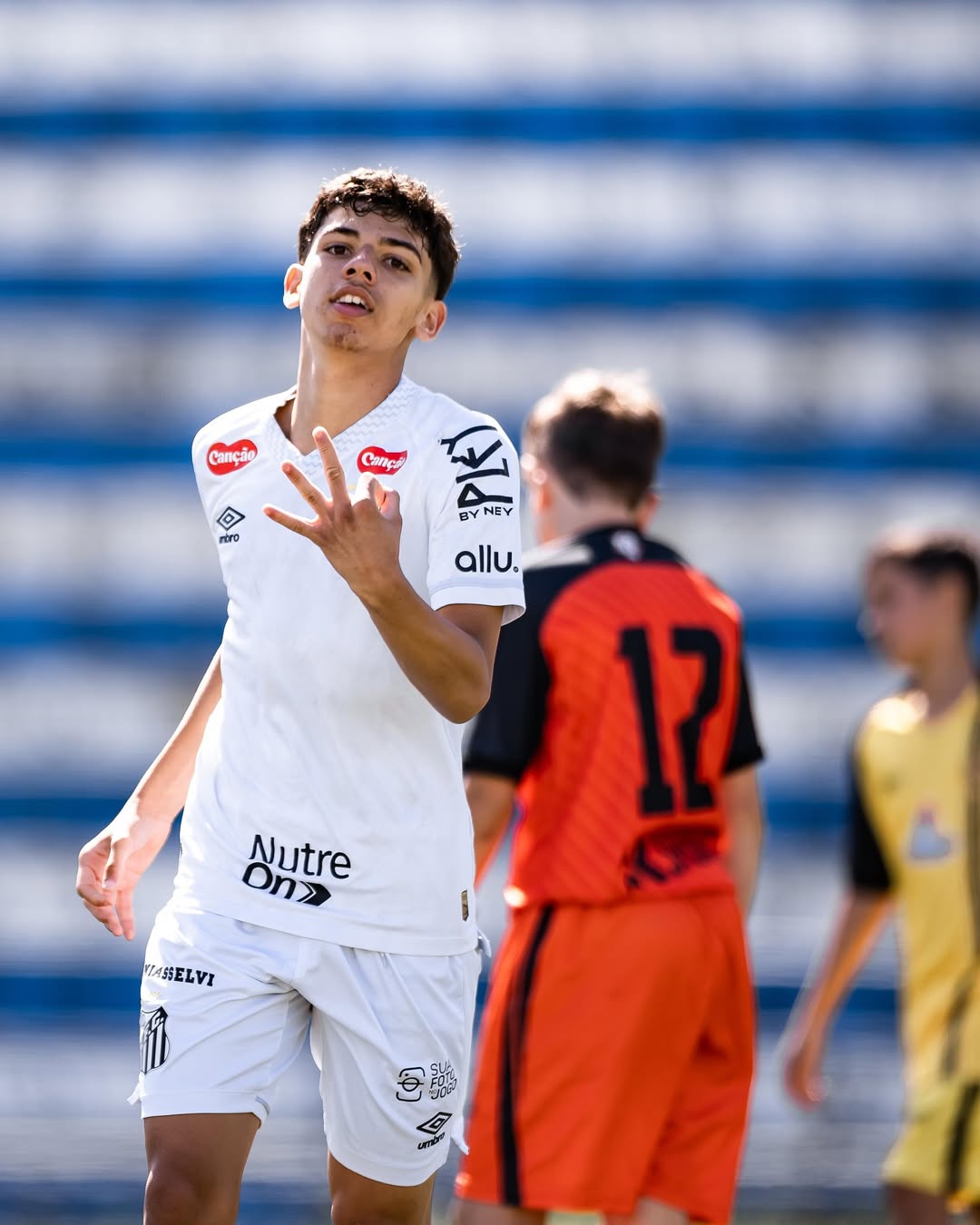Felipe Rafael se destaca pelo Santos e se torna artilheiro do Paulista Sub-13 - Diário do Peixe
